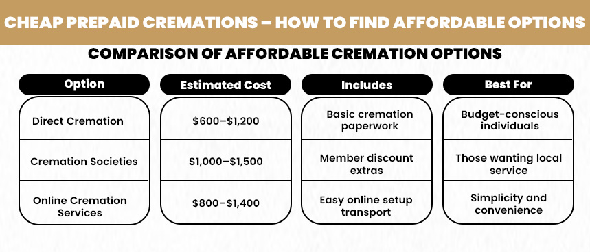 Prepaid Cremation Plans for Peace of Mind