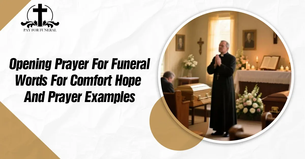 Heartfelt Opening Prayers for Funeral Services and Examples
